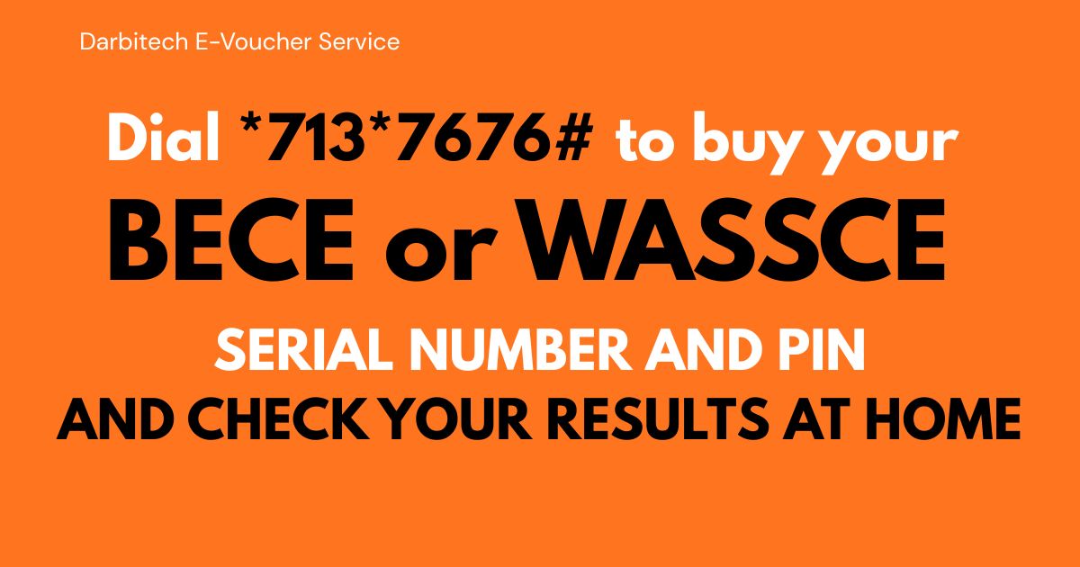 WASSCE & BECE Results 2026 Checker | Buy WAEC Voucher *713*7676 ...